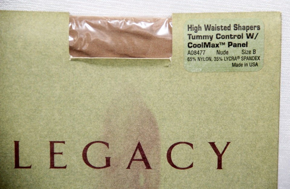 LEGACY High Waisted Coolmax Control Top Shapers (A08477), Size B, NEW ...