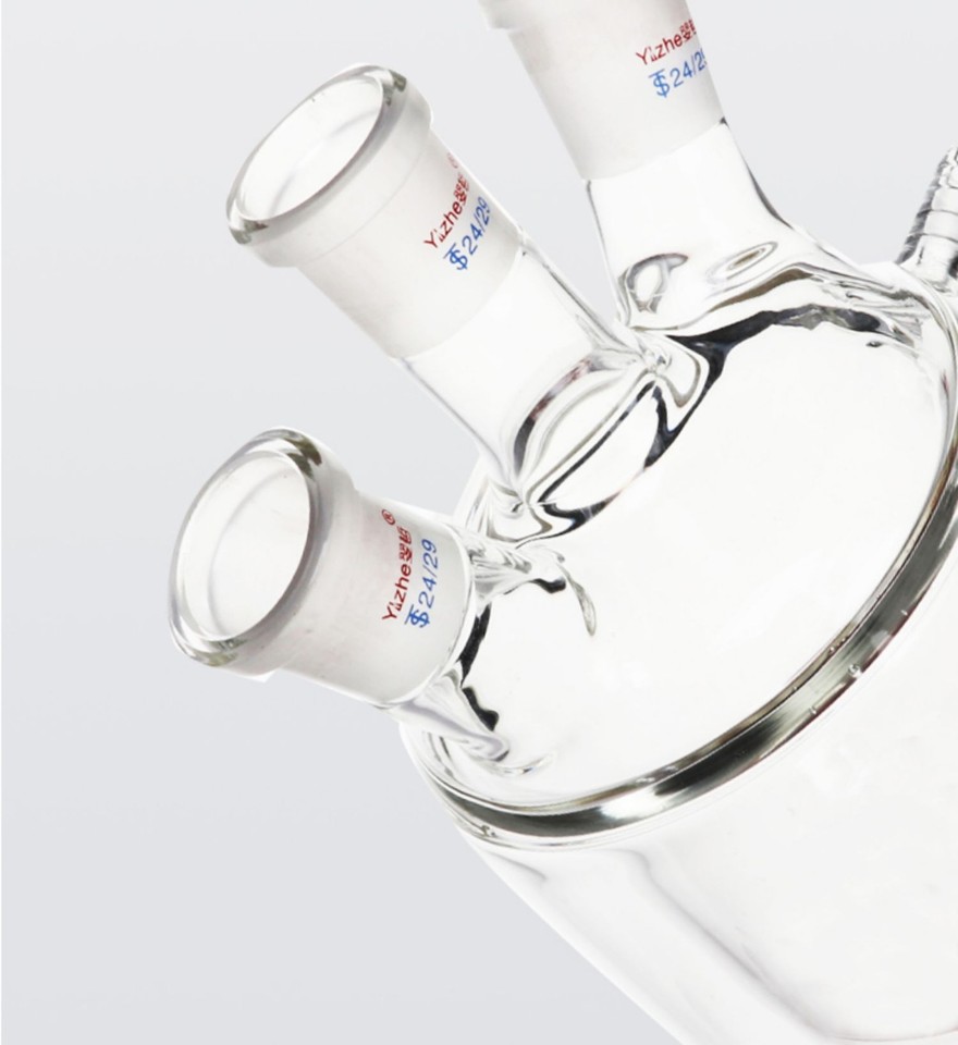 Customizable Joint Double Jacketed Flask 10ml-1000ml Lab Reactor Bottle ...