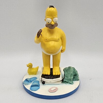 The Simpsons ~ Hamilton Collection "D'OH NUTS" Misadventures Of Homer ...