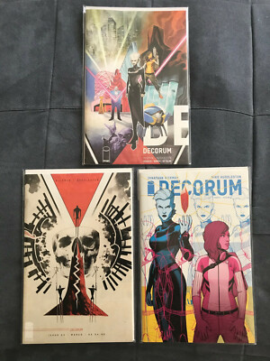 Jonathan Hickman DECORUM #1 Covers 1A+1B+1C Triple Set Image Comics | eBay