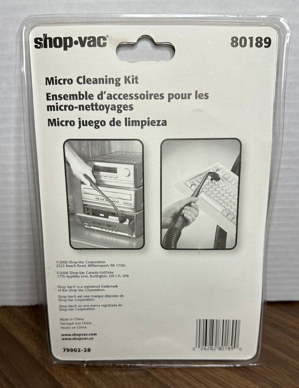 Shop-Vac 6-Piece Micro Cleaning Kit 80189 1-1/4" PO. | eBay