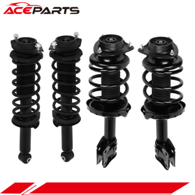 4x Front Rear Complete Strut & Shock Coil Spring For 2009-2013 Subaru ...