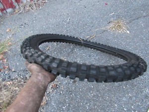 IRC Dirt Bike Tire Vintage NOS – 3.00-17 Scramble Knobby Off-Road ...