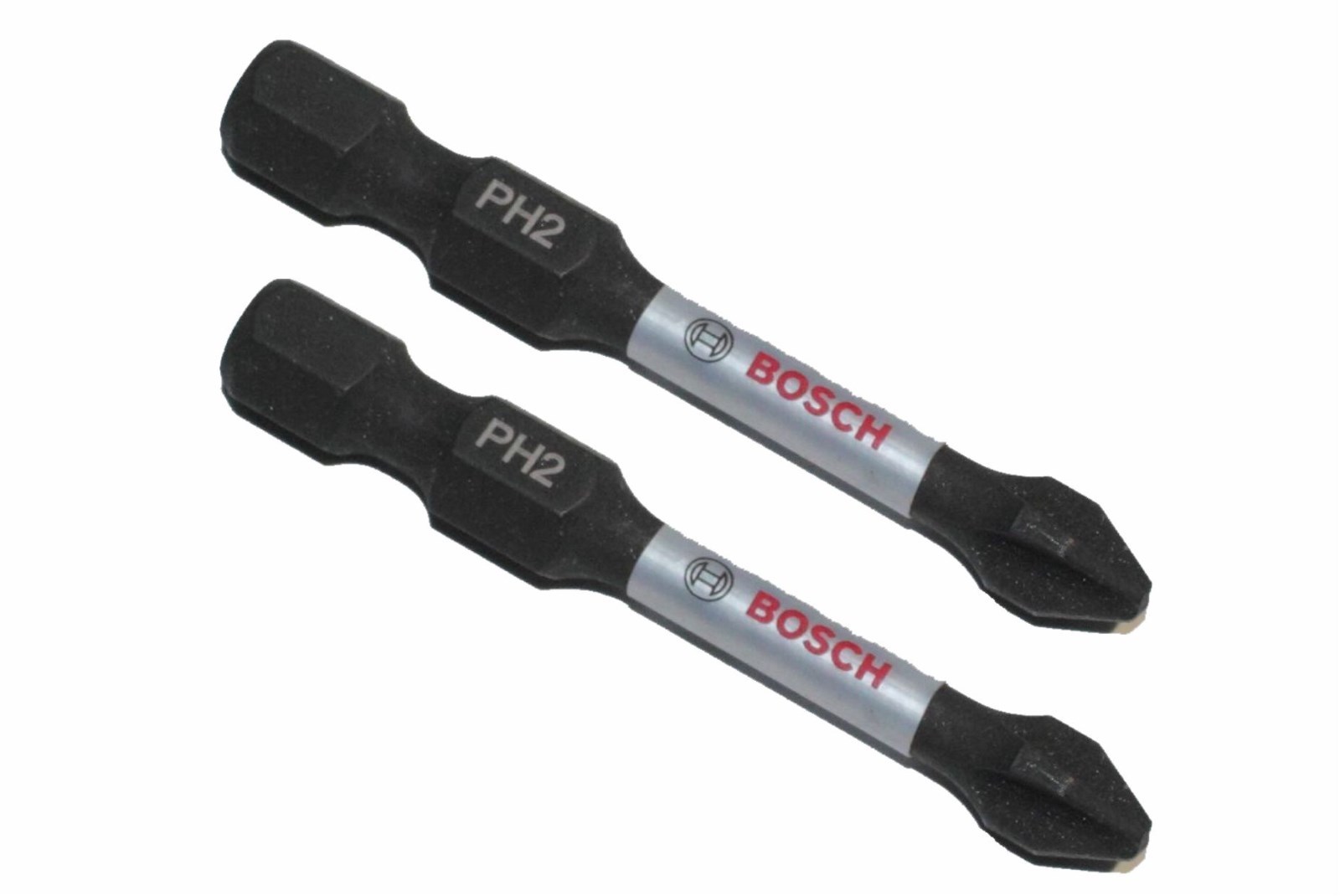 BOSCH PH2 50MM 'IMPACT CONTROL' HEX INSERT BIT PK1,2,4 OR 8 (+RETAIL ...