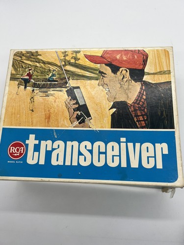 Vintage 1967 RCA Transceivers RJF30E Walkie Talkie BOX Parts/Repair | eBay