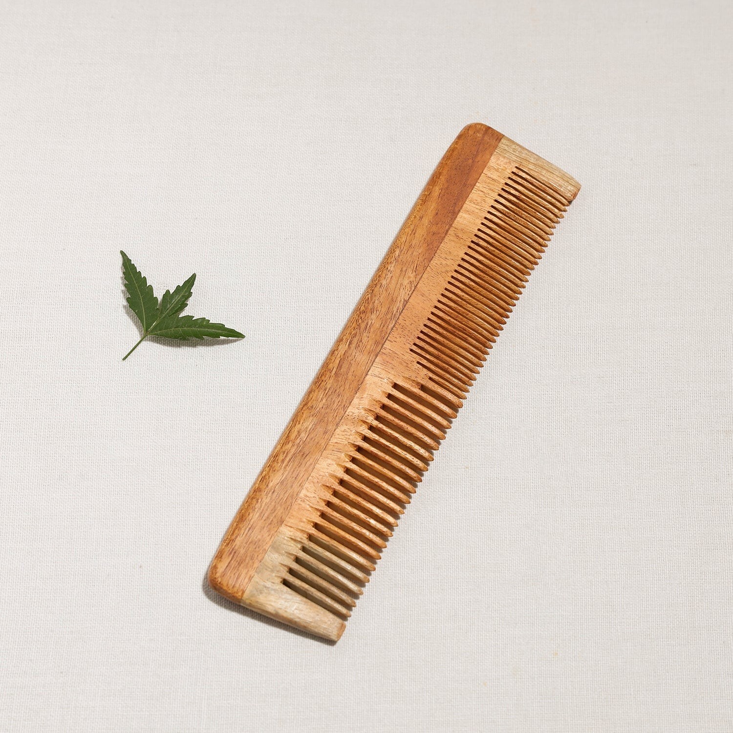 Set of 3 100% Natural Heathy Neem Wood Comb for Hair Growth Anti ...