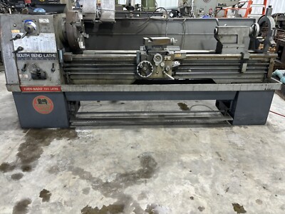 South Bend 21" x 80" Turn-Nado EVS Lathe with NEWALL DRO 4 Jaw Chuck ...