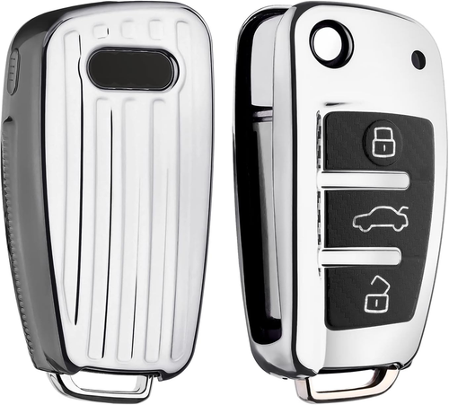 Car Key Cover for Audi, Car Key Case Compatible with Audi A1 A3 A4 A6 ...