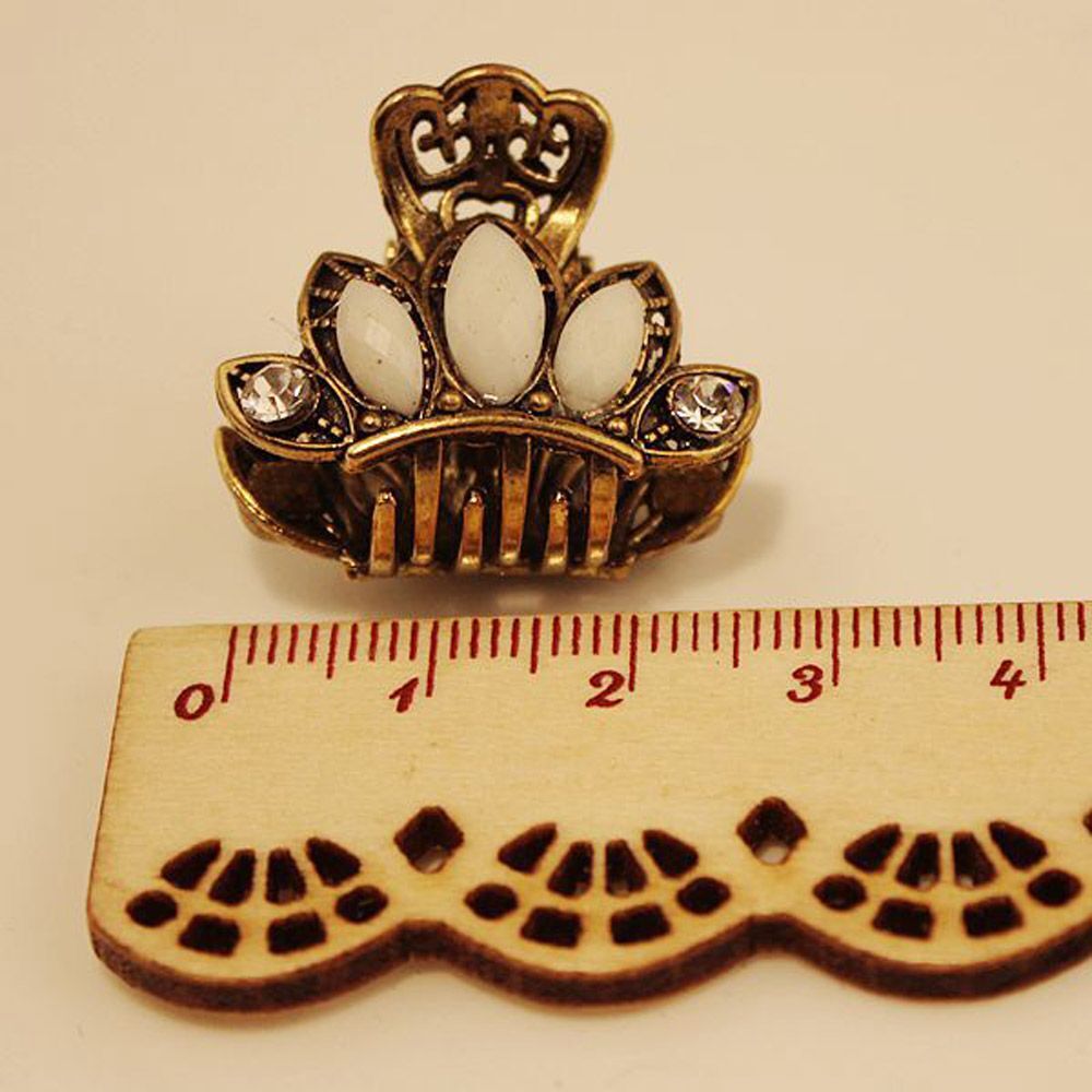 Gifts Jewelry Claw Barrette Mini Hair Clip Butterfly Crown Resin ...