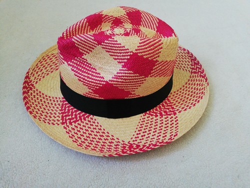 GENUINE ECUADOR "PANAMA HAT" 100% HAND MADE TOQUILLA STRAW 56 CM | eBay