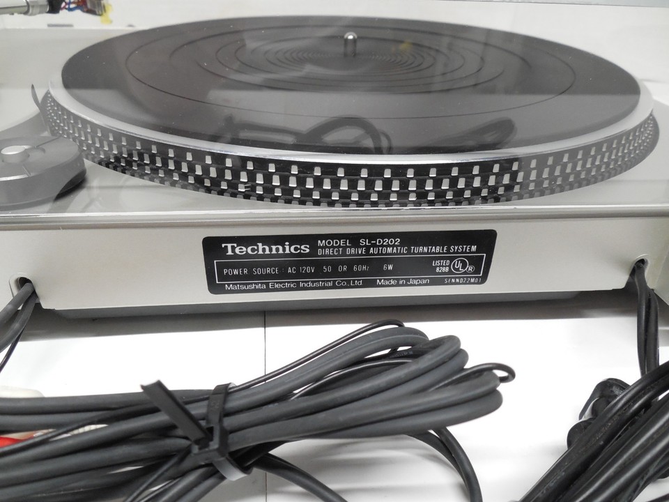 Technics SL-D202 Direct Drive Semi Automatic Turntable Serviced Watch Video | eBay