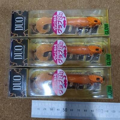 H-9-7 Duo Worm Beach Walker Club 21G 3-Piece Set Flounder Sea Bass In ...