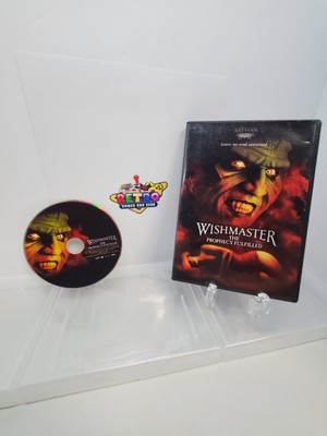 *Rare* Wishmaster 4: the Prophecy Fulfilled (DVD, 2002) Horror OOP HTF | eBay