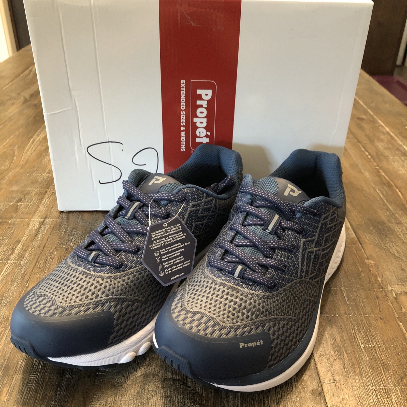 Propet Propet One MAA102M Men's Athletic Shoe Size 11.5 Color Navy/Grey ...
