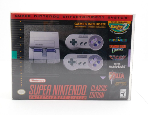 Authentic SNES Super Nintendo Classic Mini Super Entertainment System ...