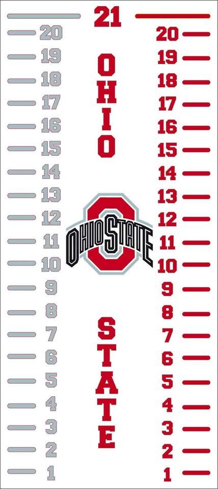 Scoreboard Score Keeper Decal USA Cornhole Ladder Ball Sports Teams ...