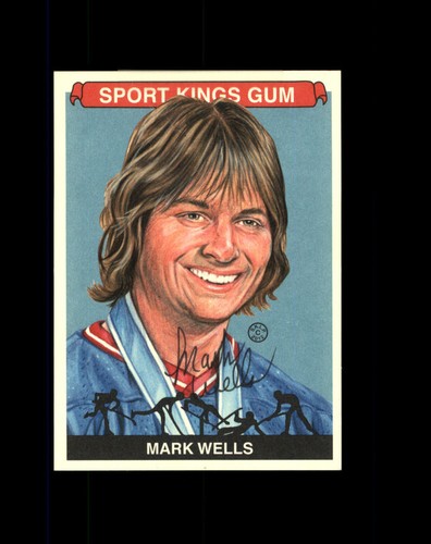 Mark Wells Signed 2012 Sportkings Series E Premium Back #237 IPA In ...