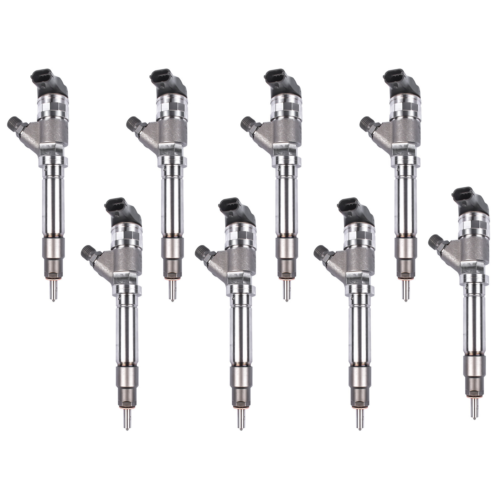 Set of 8 Diesel Fuel Injectors for 2007-2010 6.6L LMM Chevy GMC Sierra ...