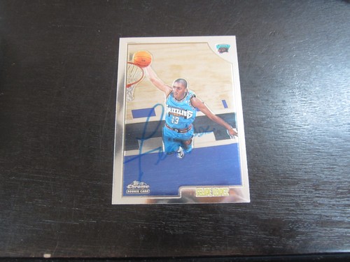 1999-00 Topps Chrome # 161 Felipe Lopez Autograph Signed Auto Card (B ...