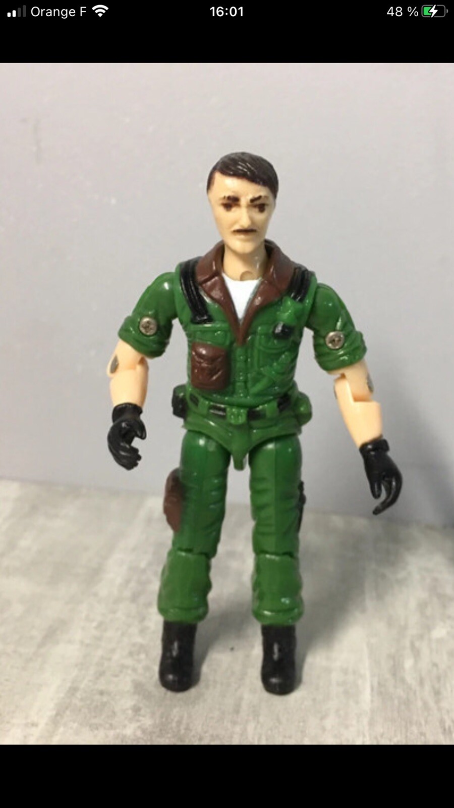 figurines bootleg GI JOE KO EXCLUSIVE European Force FOOTLOOSE RARE ...