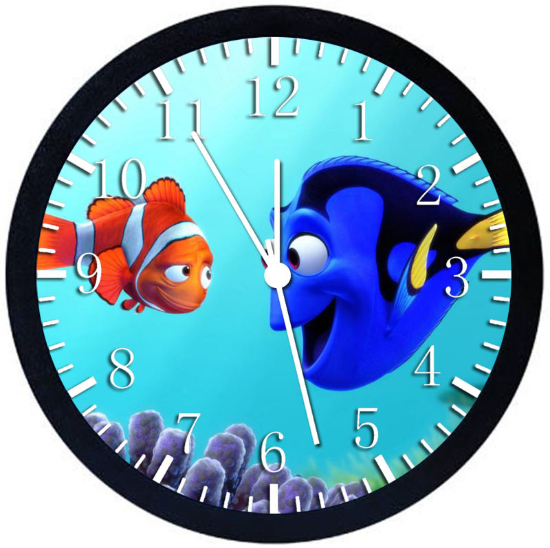 Disney Finding Dory Nemo Black Frame Wall Clock E96 | eBay