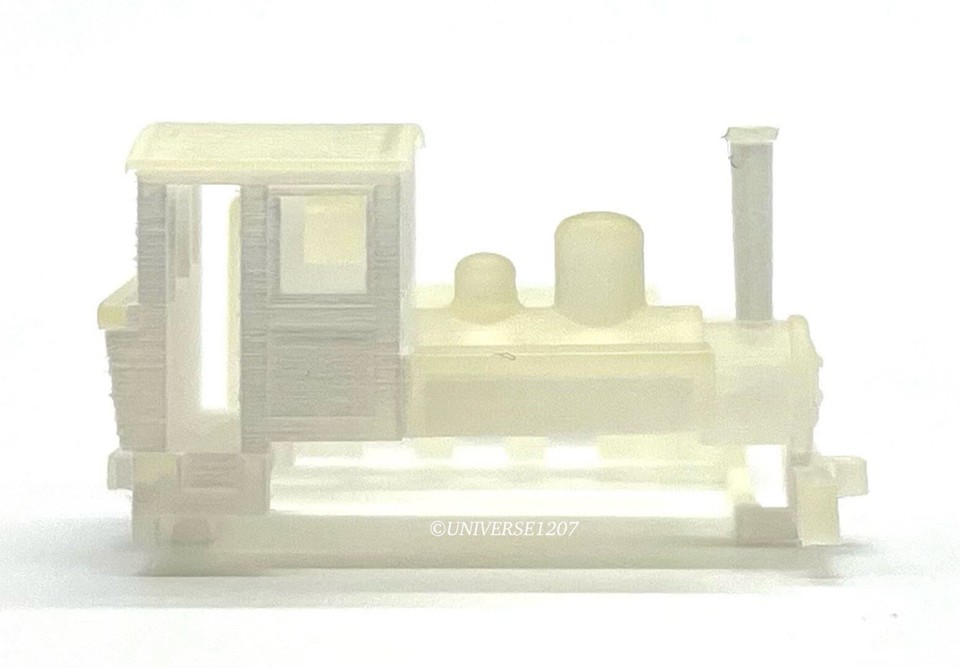 N Scale 0-4-0 H.K. Porter Steam Locomotive Kit w/Power Drive Unit ...