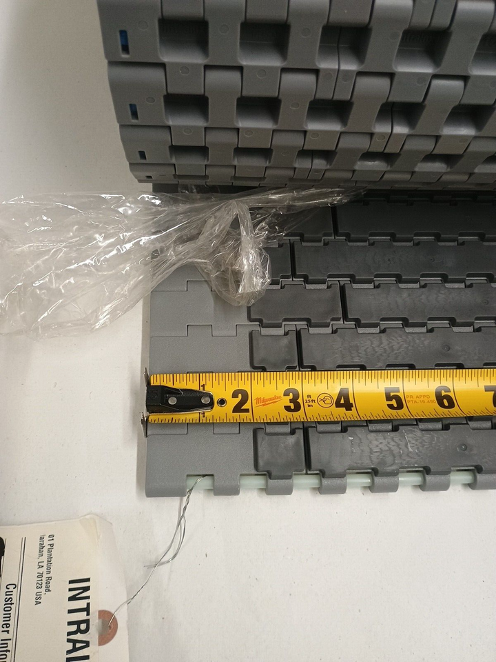 Intralox 1400 with rubber coated top 24.1" wide x 9.07' long *NEW* | eBay