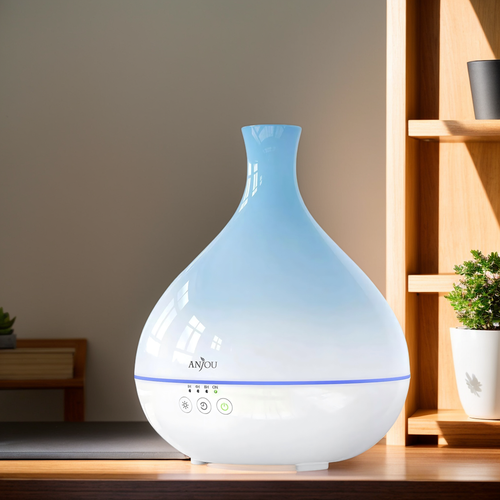 Anjou AD012 500ml Cool Mist Humidifier Aromatherapy Diffuser w/ Free Oil DI61 BU | eBay