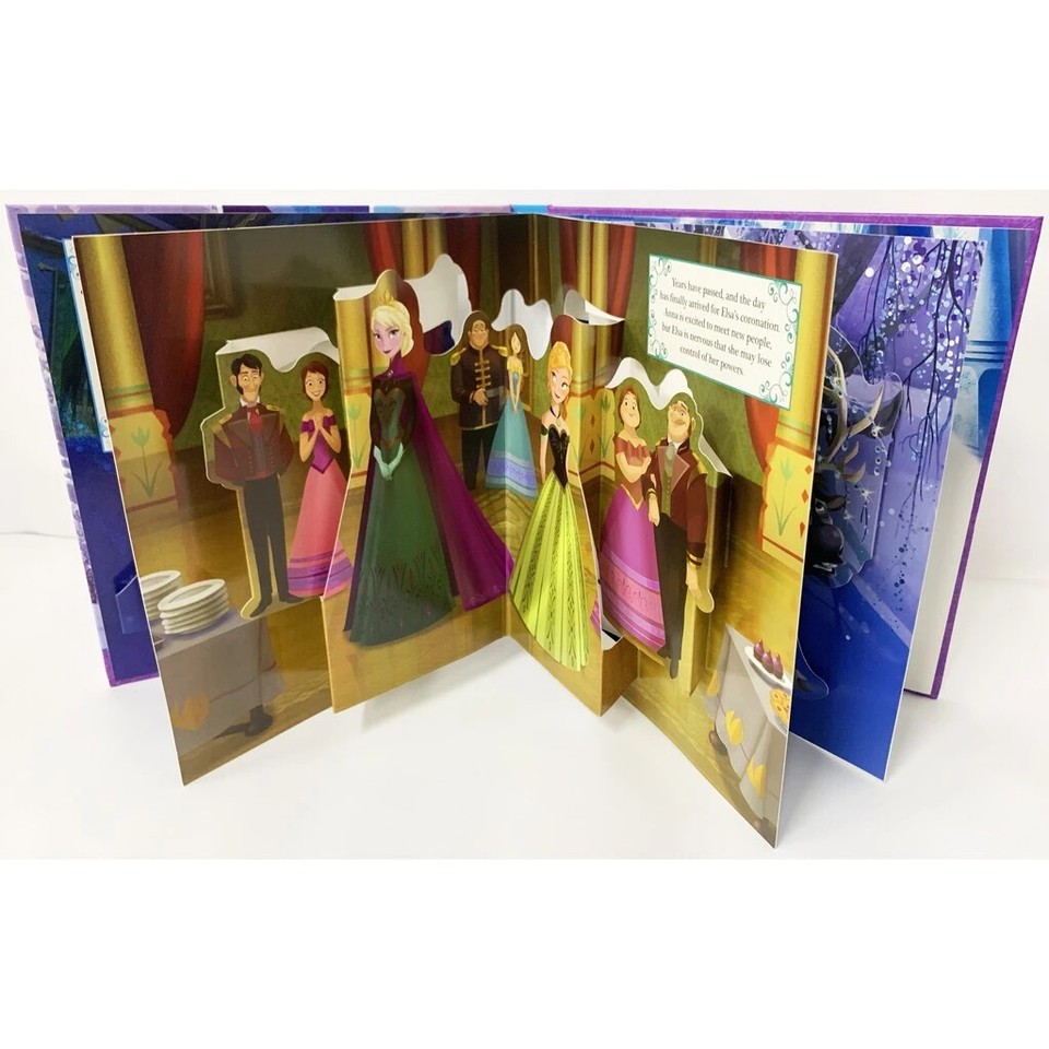 Disney Frozen POP UP book- Magical pop-ups book- NEW!! FREE SHIPPING | eBay