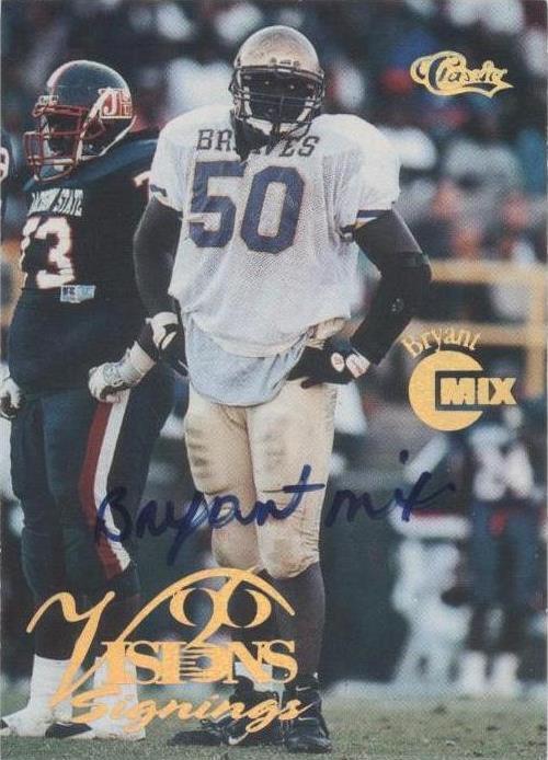 1996 Classic Visions Signings - Autographs Bryant Mix Gold Foil (AU, RC ...