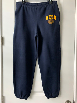 UCSB College Sweatpants Women's Size S Navy Blue / Gold Letter Logo ...