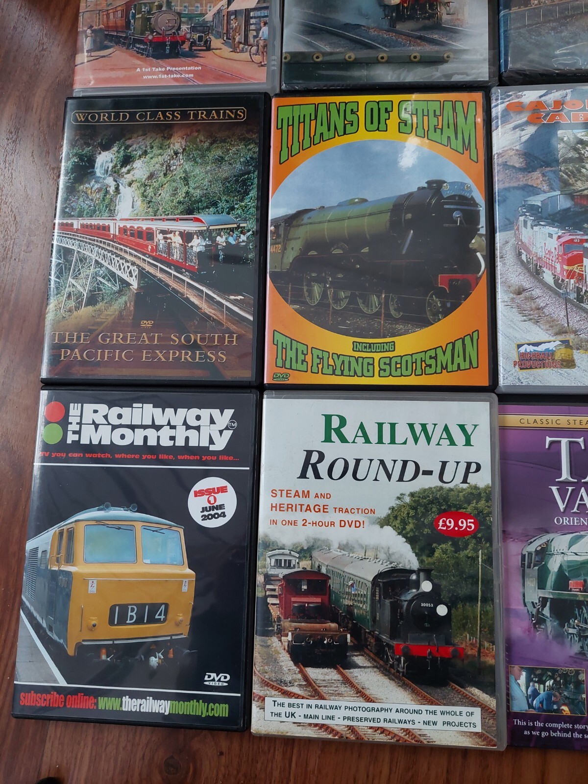 14xSteam Train DVDs Job Lot Bundle VGC - Yesteryear Vintage Collection ...