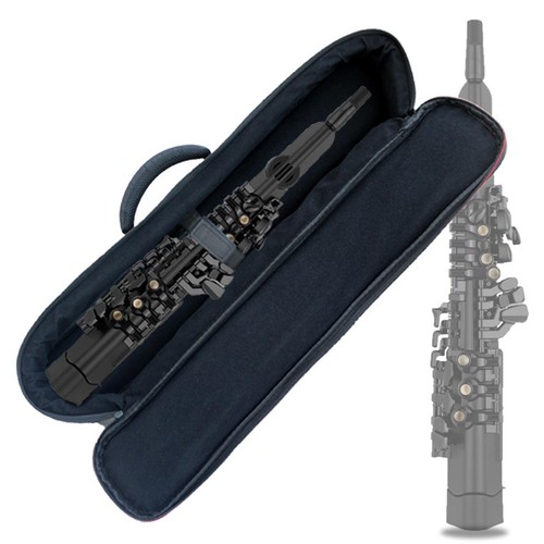 Soprano Saxophone Case with Strap and Handle Portable Sax Gig Bag ...