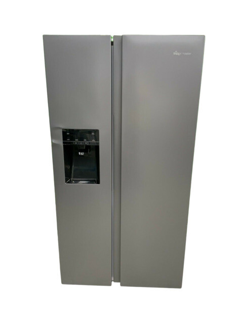 Fridgemaster 91cm American Side-by-Side Fridge-Free Silver - MS91500IFS ...