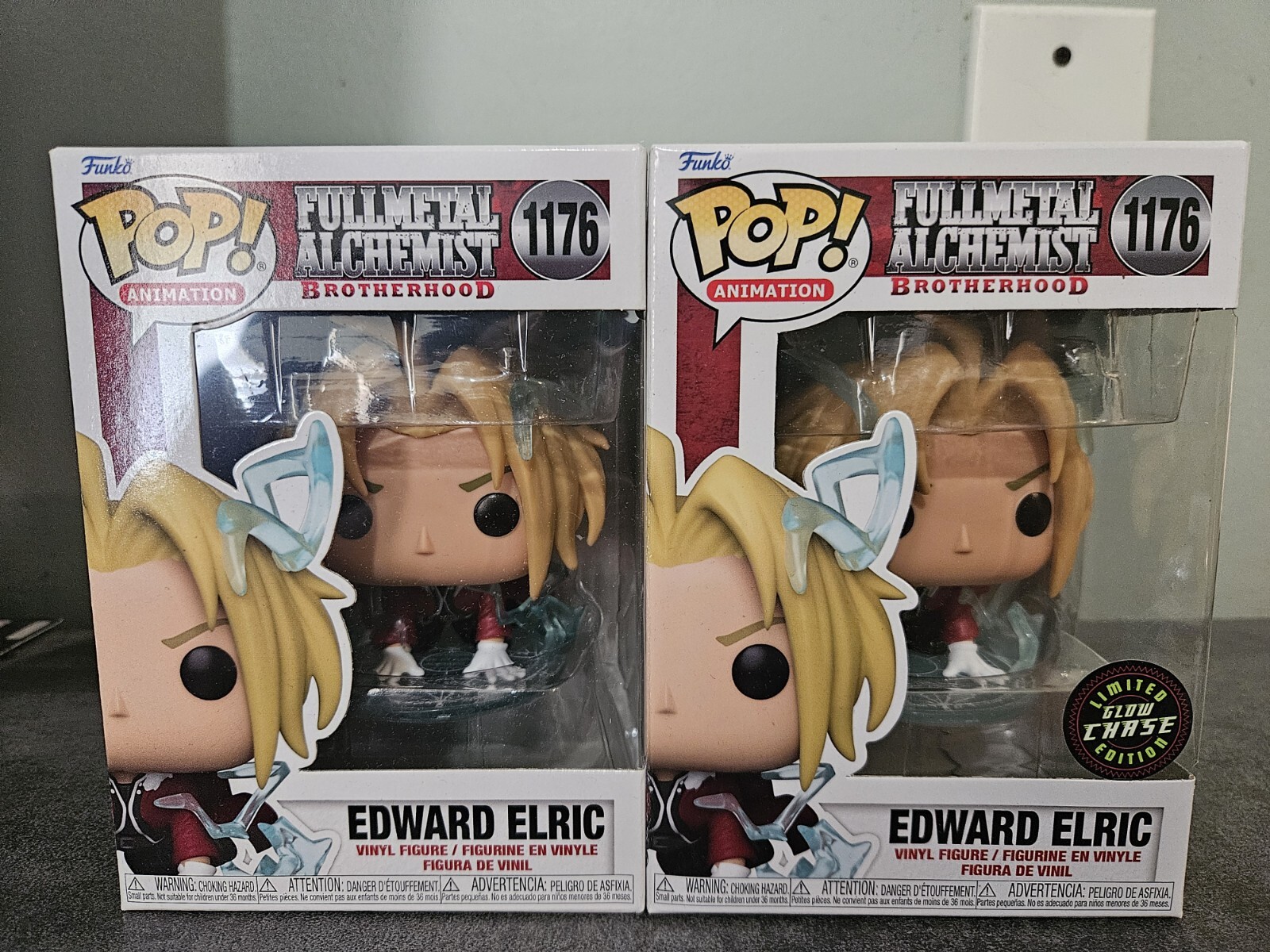 Funko Pop! FMA Edward Elric Lot of 2. Common and Chase Bundle | eBay