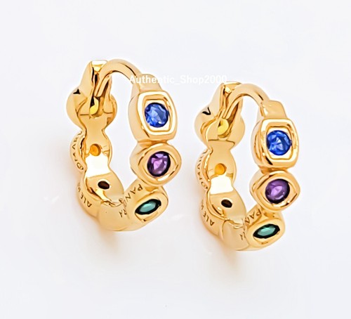 Pandora Marvel The Avengers Infinity Stones 14k Gold P Hoop Earrings ...