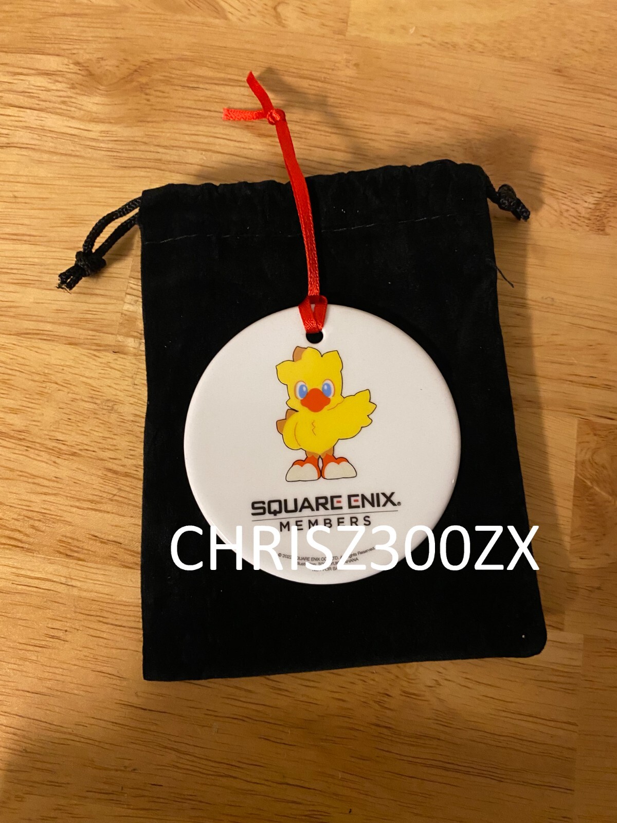 Square Enix Members Reward Chocobo 2022 Holiday Ornament Final Fantasy ...