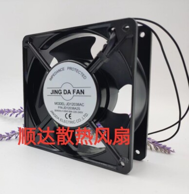 1 PCS JING DA FAN Fan JD12038A2S JD12038AC AC220-240V 12038 12cm ...