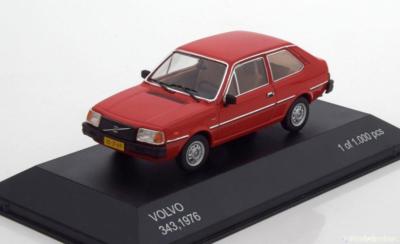 VOLVO 343 GL 1976 RED WHITEBOX WB208 1/43 ROSSO ROUGE ROT RESIN RESINE ...