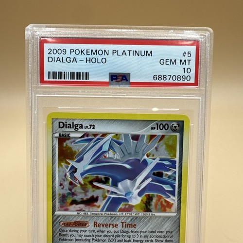 2009 Pokemon Platinum Dialga Holo Rare 5/127 - PSA 10 Gem Mint | eBay