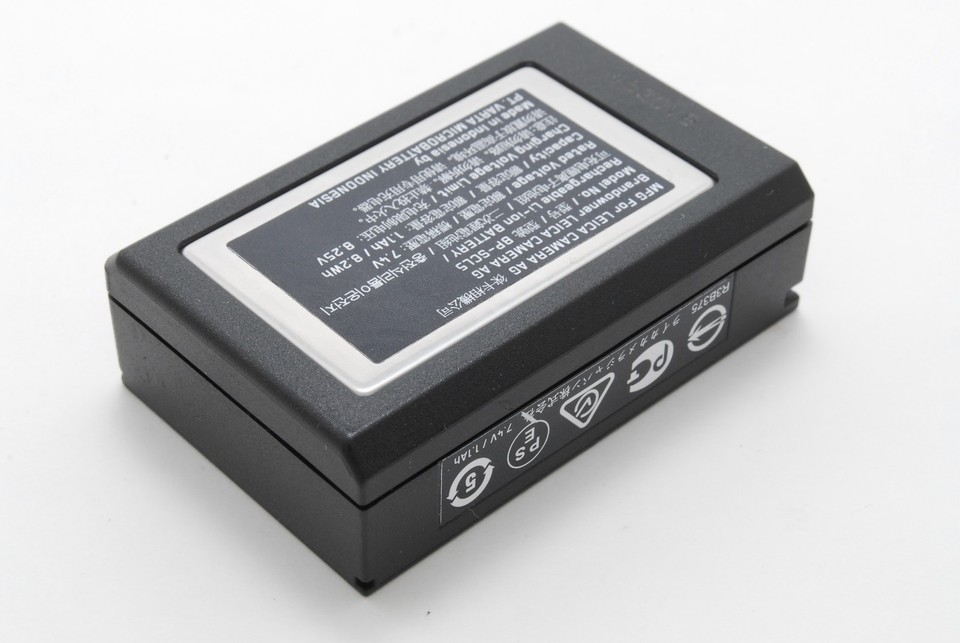 [MINT in Box] Leica M10 Battery BP-SCL5 24003 Black For M10-P M10-D M10 ...