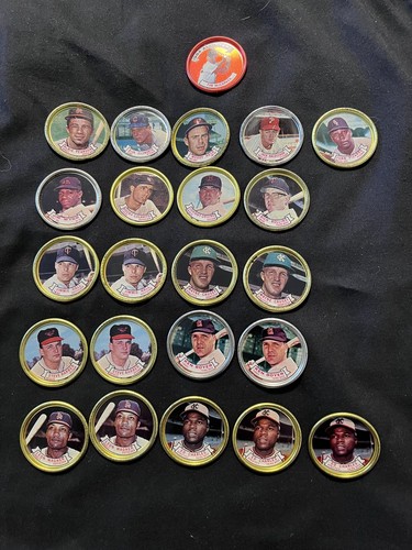 1964 Topps Baseball MLB Coins Lot of 23! SUPER RARE COLLECTORS ITEM🔥🔥🔥 ...