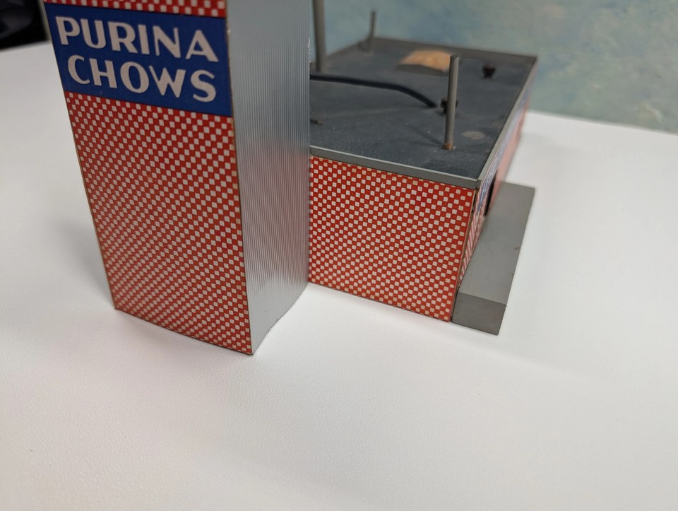 HO Scale Scratch Built Purina Chows Plant, Facility, Building READ | eBay