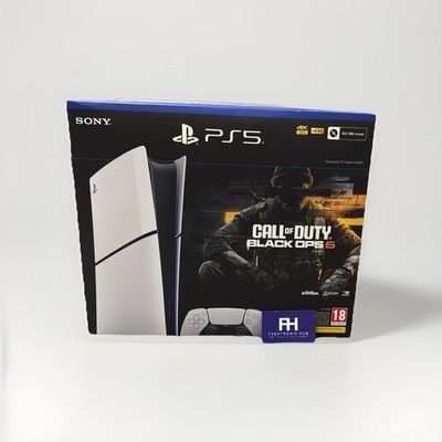 SONY PLAYSTATION 5 SLIM DIGITAL EDITION 1TB WHITE CALL OF DUTY BO6 ...