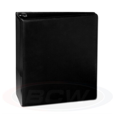 Black 2" 3-ring Padded Binder HD Multi-Purpose 10-1/2" x 11-3/4" x 2-1/ ...