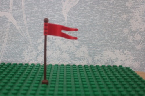 Lego Duplo Red Flag Brown Pole Castle Pirate | eBay