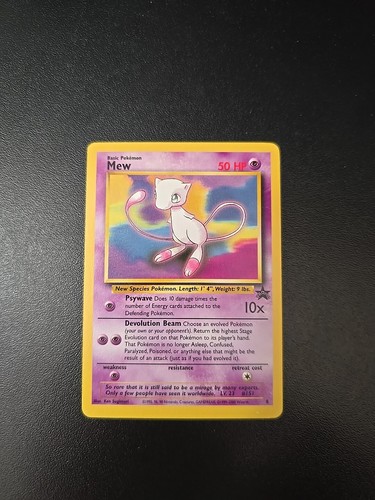 Pokemon Tcg Mew 8 Wotc Promo Regular NM | eBay