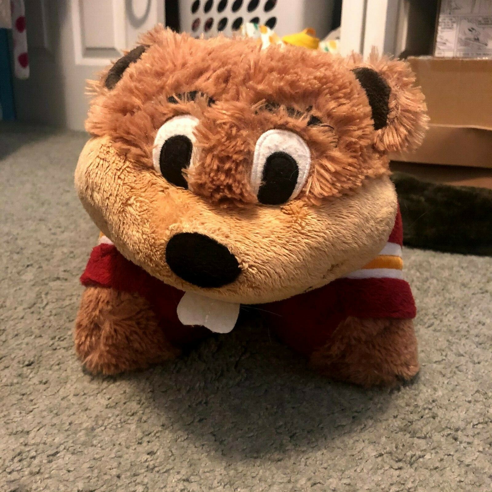 Minnesota Golden Gophers NCAA Goldy Gopher Mascot Pillow Pet ...