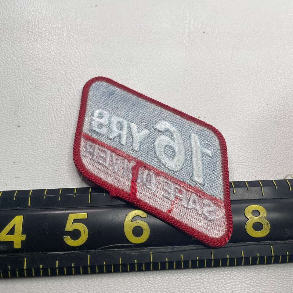 TRUCKER 16 YEARS SAFE DRIVER Patch T039 | eBay