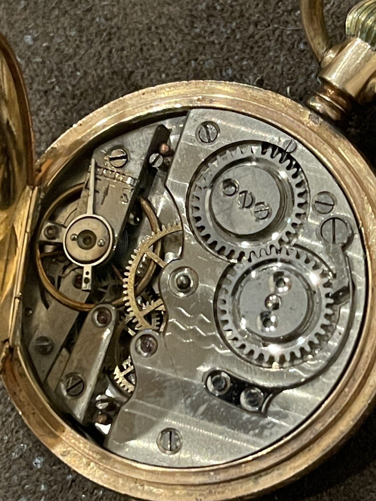 ⏱Amazing 14Kt Gold Painted Enamel Antique Pendant Watch circa 1890⏱ | eBay